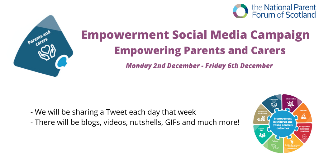 Empowering Parents and Carers Week – National Parent Forum of Scotland
