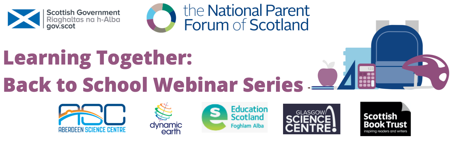 Learning Together: Back to School Webinar Series – National Parent ...